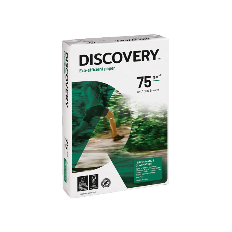 Caja 5 Paquetes 500h Papel Discovery A4 75gr